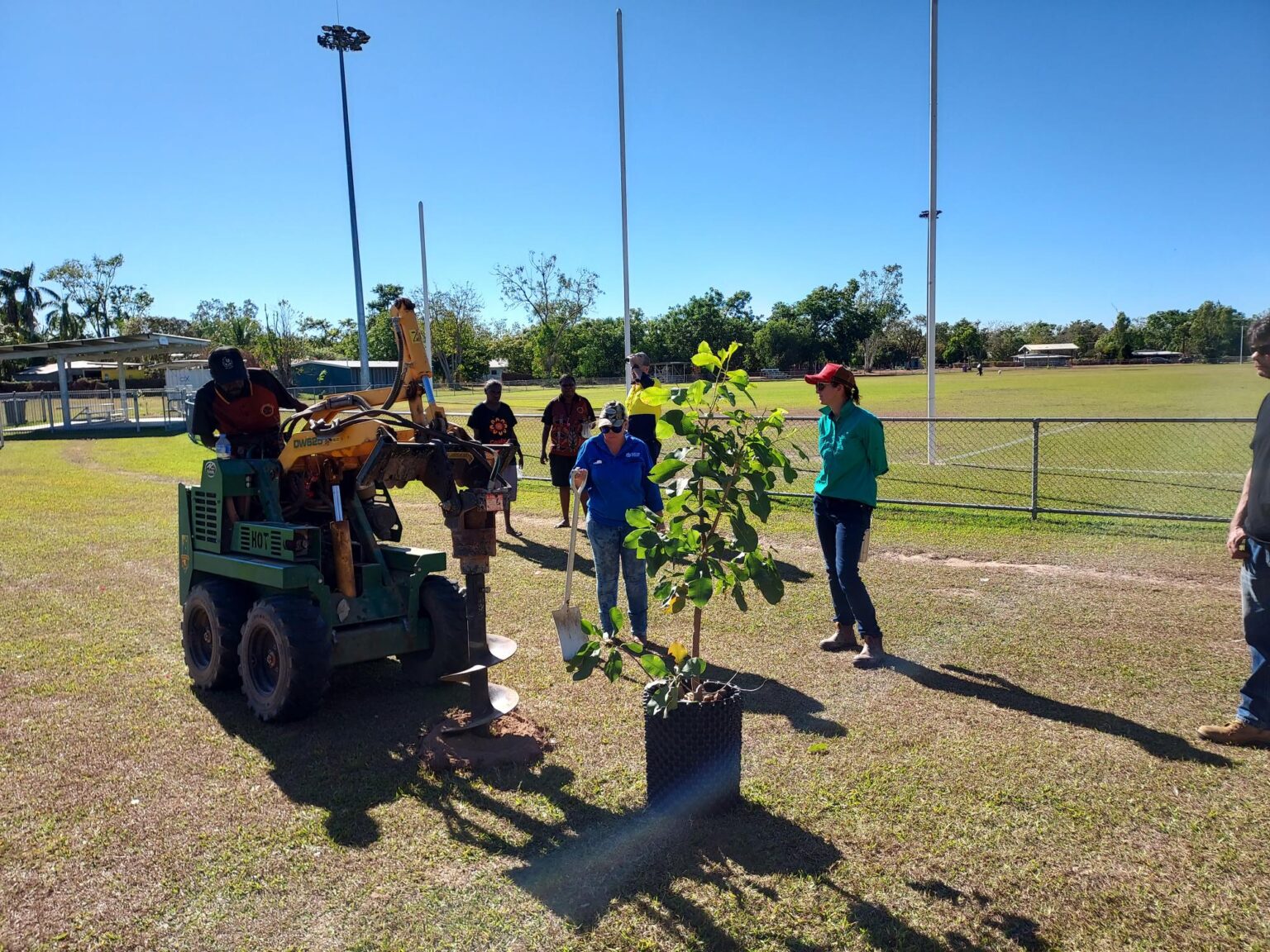National Tree Planting Day at Barunga School - Nyirrunggulung-RISE